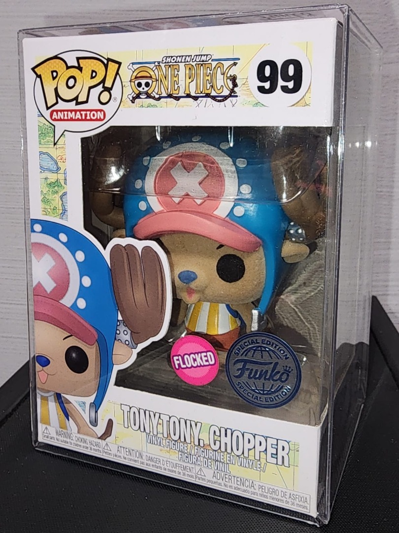 Funko Pop - One Piece Flocked Tony Chopper Anime Animation Luffy ...