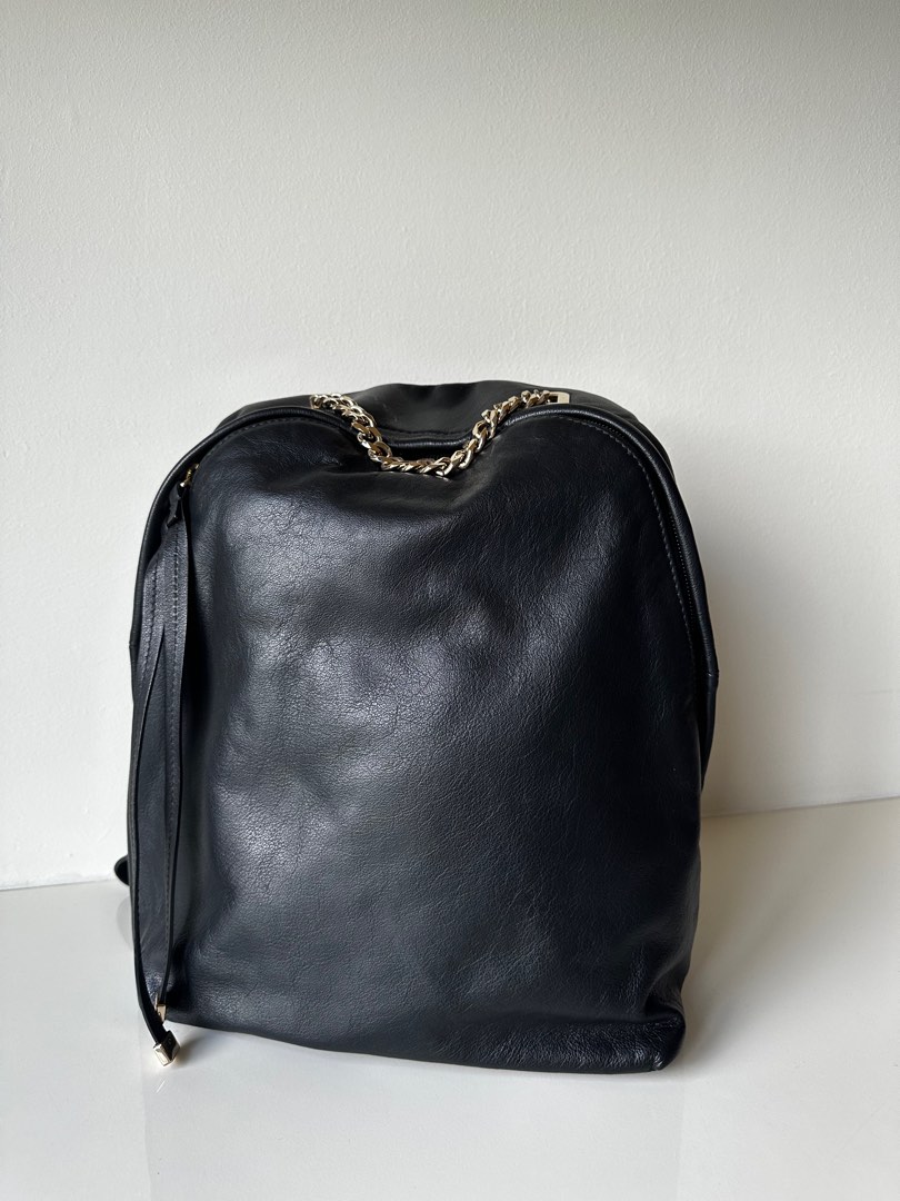 Furla backpack, Black, Women's Fashion, Bags & Wallets, Backpacks on ...