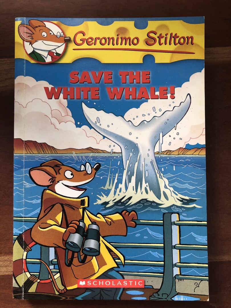 Geronimo Stilton #45 Save The White Whale!, Hobbies & Toys, Books ...