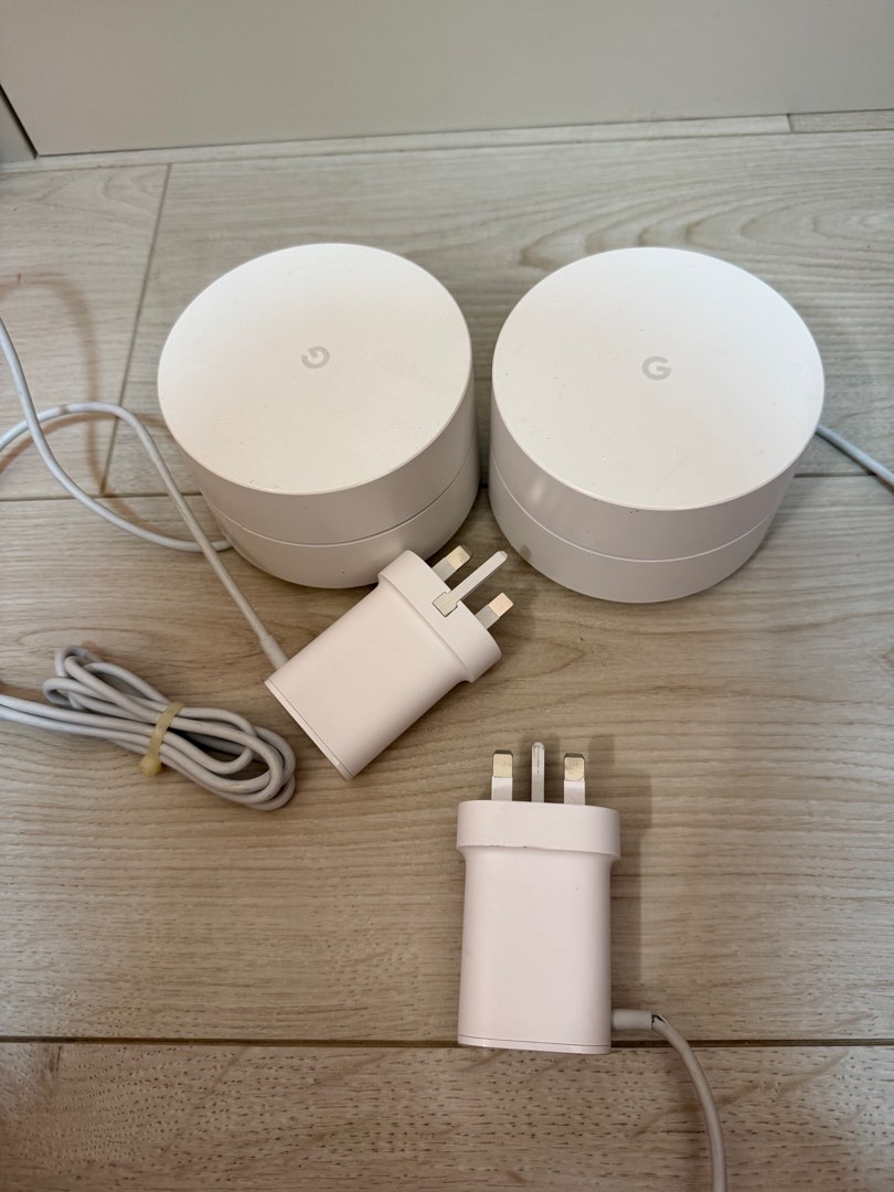 Google WiFi mesh Router 無線網絡 路由器, 電腦＆科技, 電腦周邊及配件, Wifi及上網相關產品 - Carousell