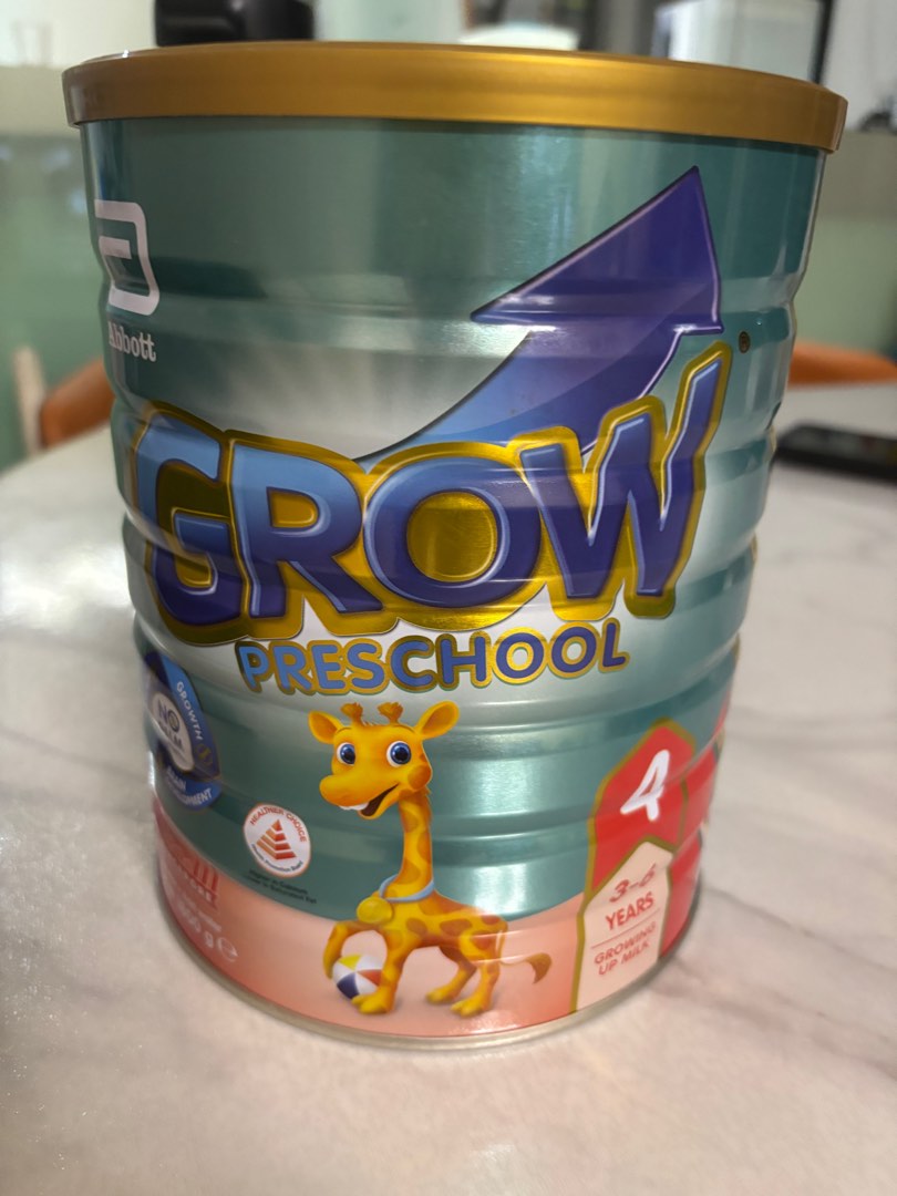 Grow formula milk stage 4 (3-6 years old) 1.8kg, Babies & Kids, Nursing ...
