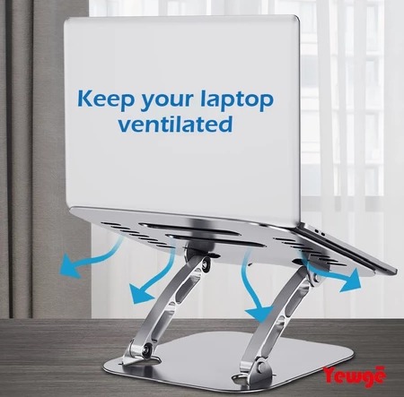 Heavy Duty Aluminum Laptop & Tablet Stand Reinforced Joints, Computers ...