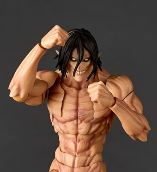 (In Stock) Revoltech Amazing Yamaguchi Attack on Titan - Attack Titan ...