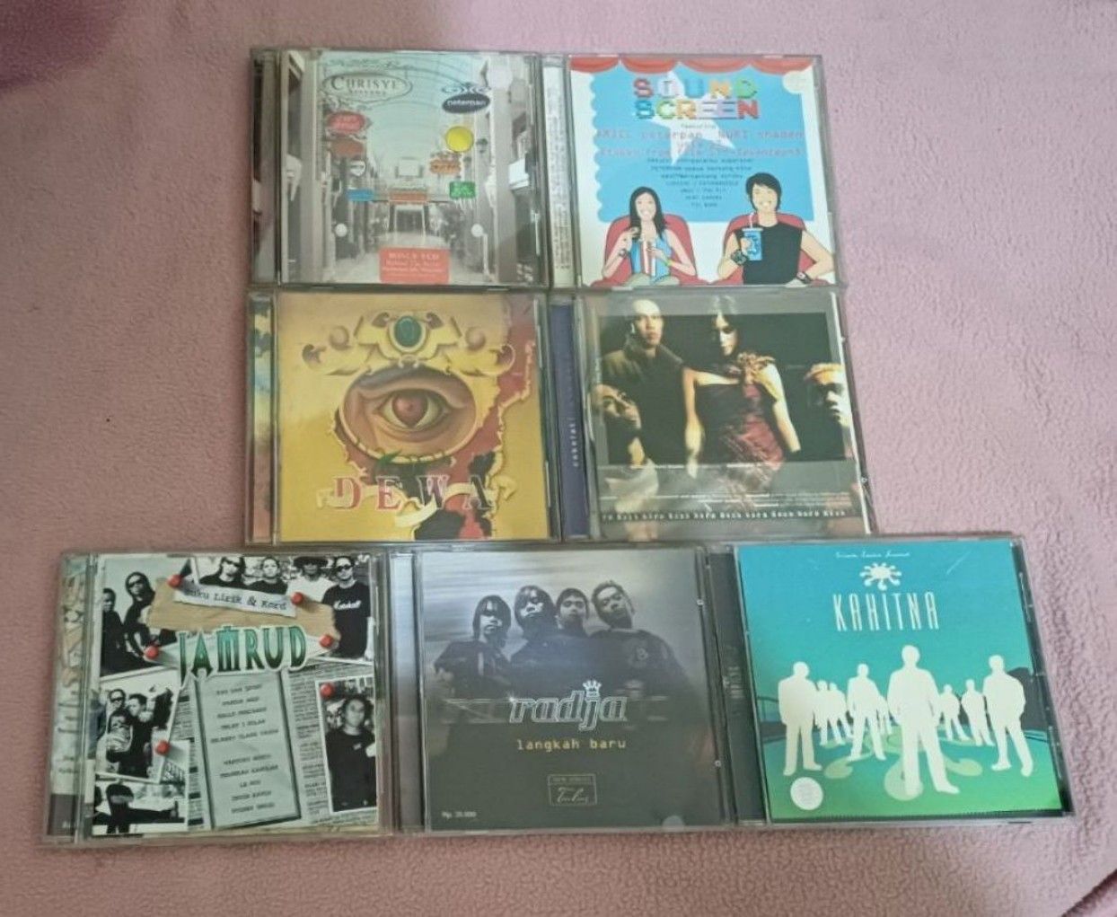 Indonesia Rock Bands Jamud, Radja, Kahitna, Dewa, Cokelat, Peterpan ...