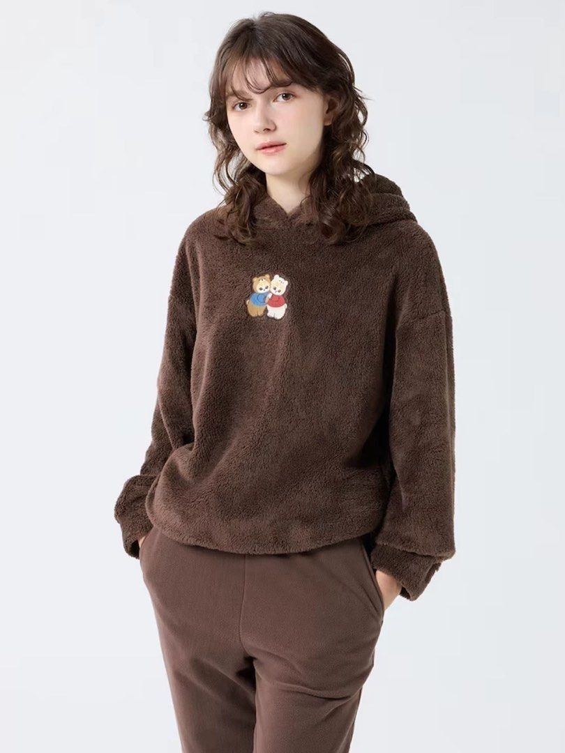Instock Mofusand Furry Fleece Loungewear Set Uniqlo, Women's Fashion ...
