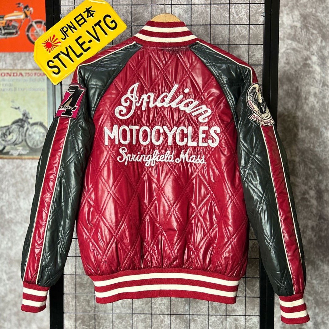 Jaket motor touring Indian Motorcycle Racing Original biker jacket ...