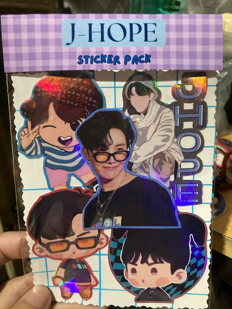 Jhope BTS Hope on Stage Sticker Pack, Hobbies & Toys, Stationary ...