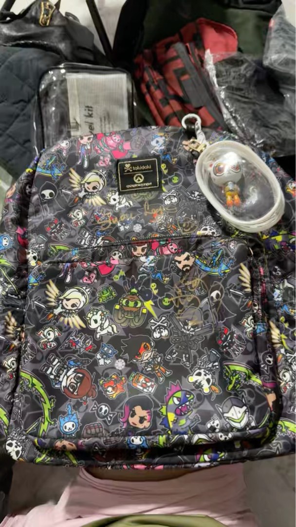 Toki doki Overwatch Backpack, Men's Fashion, Bags, Backpacks on Carousell