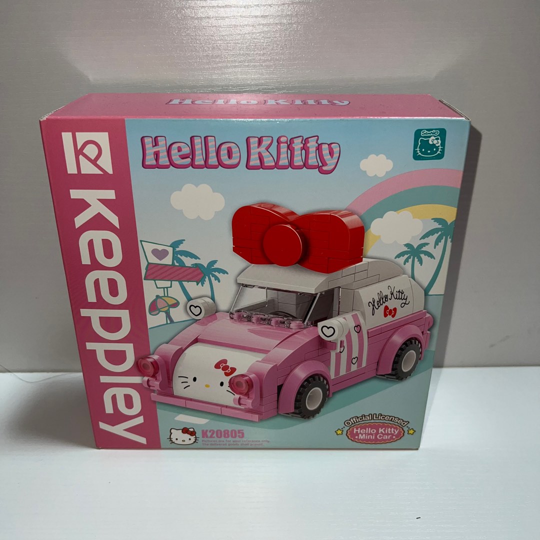 Keeppley Hello Kitty Mini Car Building Blocks, Hobbies & Toys, Toys ...