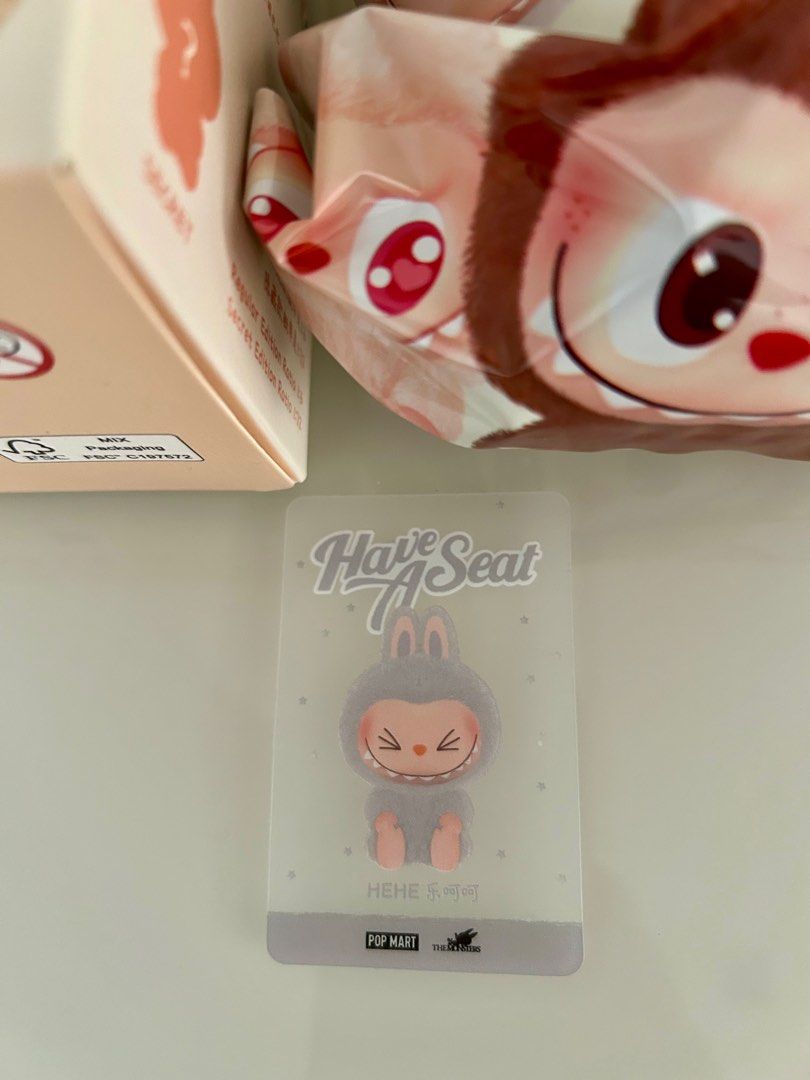 Labubu Hehe - New, Sealed packet, Hobbies & Toys, Collectibles ...