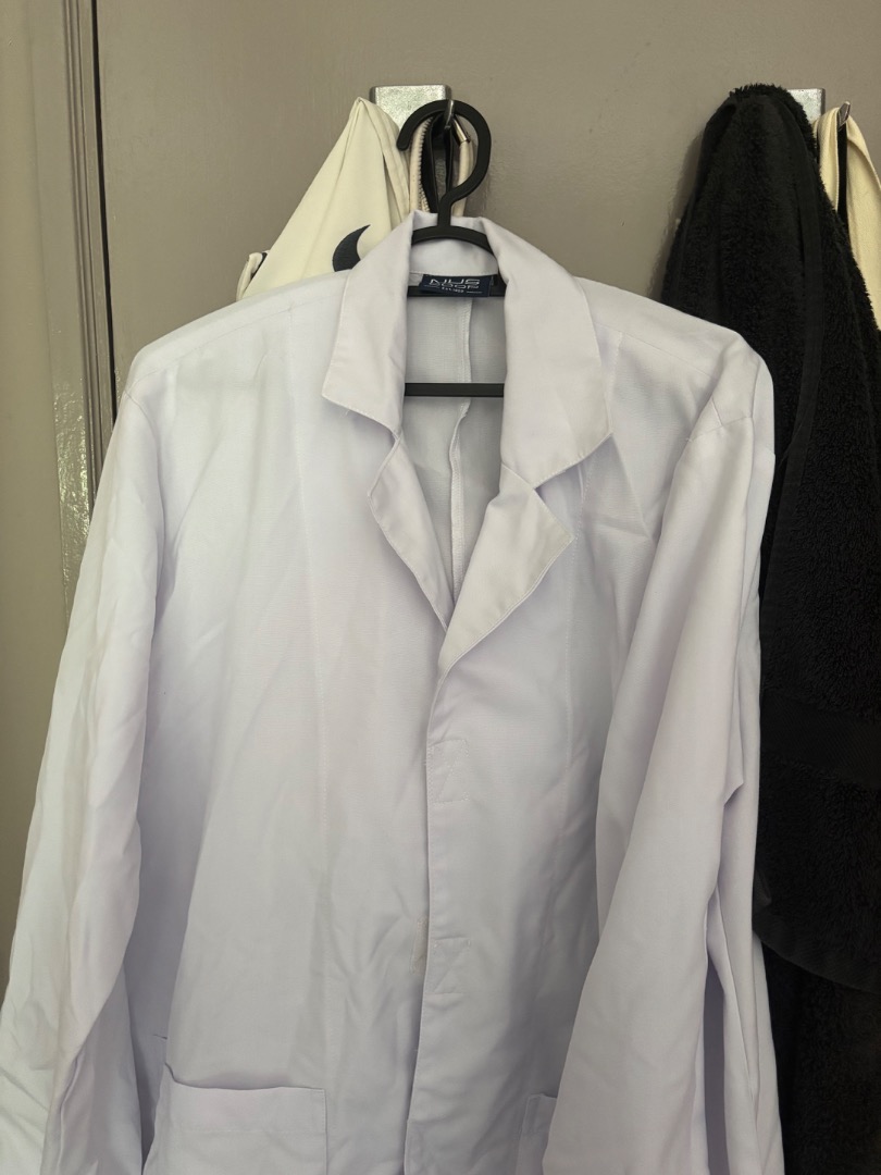 Long sleeve lab coat, Men's Fashion, Coats, Jackets and Outerwear on ...