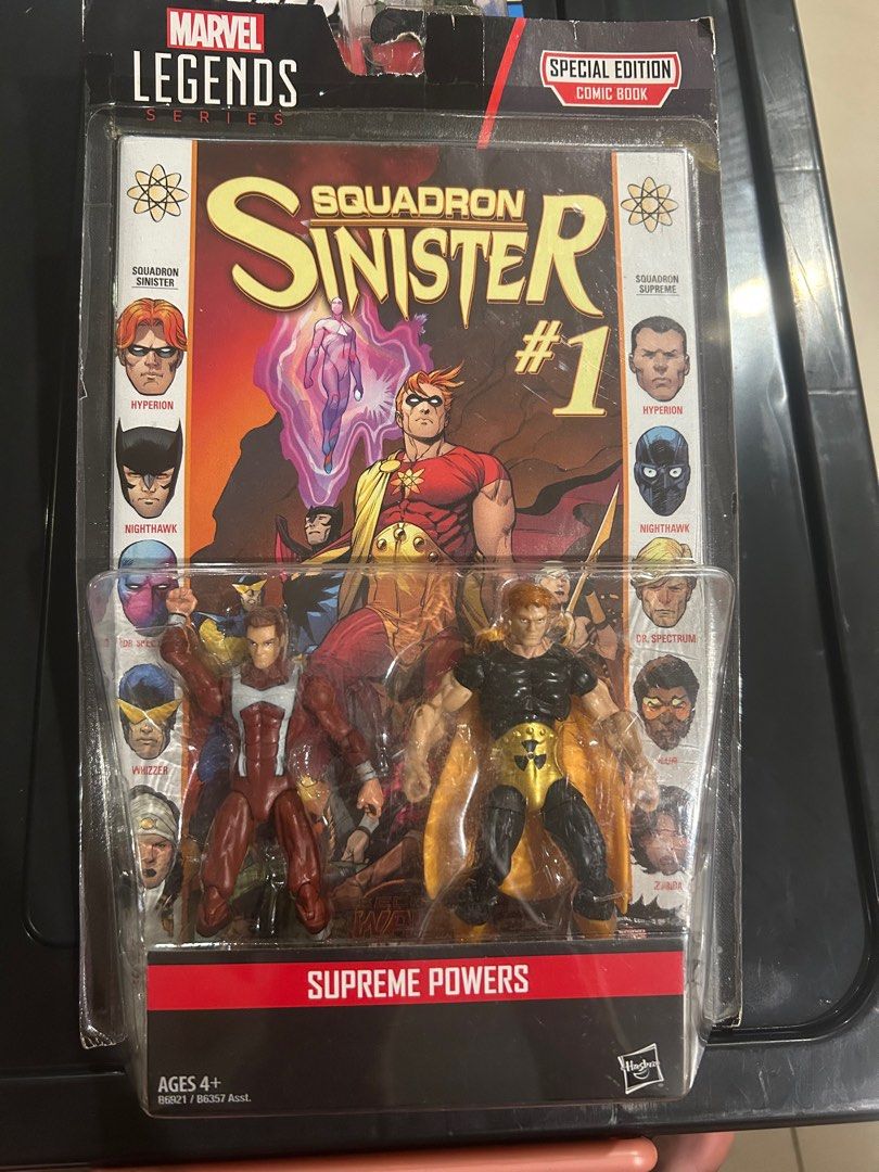 MARVEL UNIVERSE COMIC PACKA SQUADRON SINISTER 2PACK 3.75 inch marvel legends, Hobbies & Toys ...