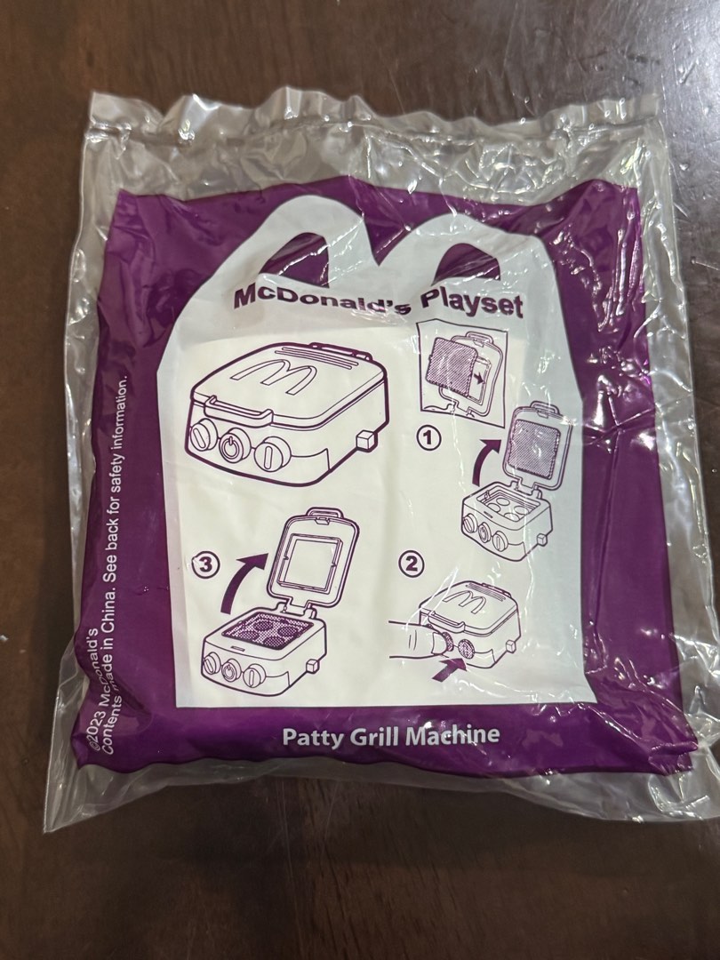 McD Happy Meal Toy - Patty Grill Machine, Hobbies & Toys, Collectibles ...