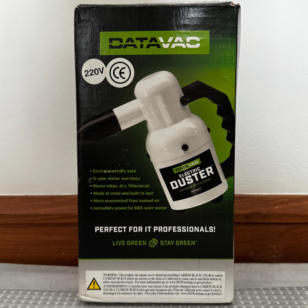Metro Datavac ED500 Electric Duster 500W 220V with European style plug ...