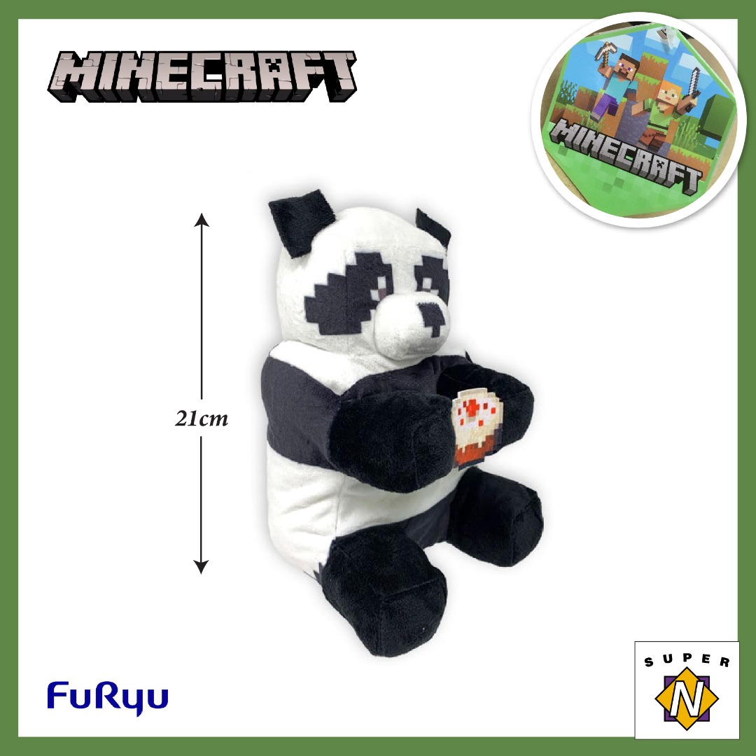 Minecraft ( by Mojang Studios ) - Panda VENTURE TOGETHER Plush Toy by ...