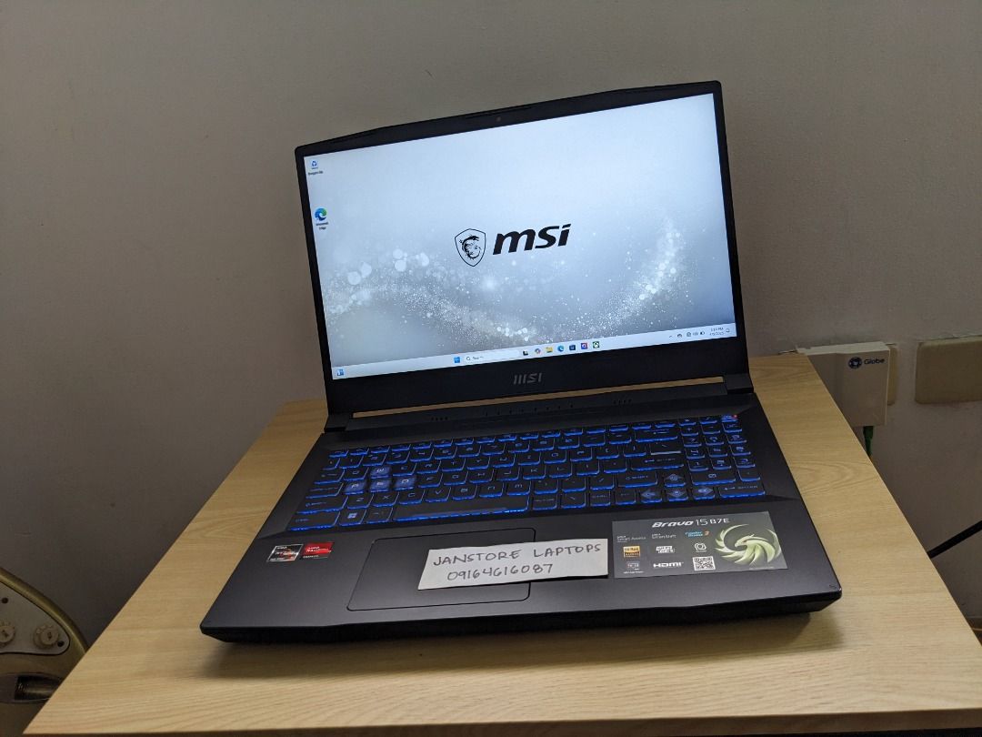MSI Bravo 15 B7ED 144Hz AMD Ryzen 5 7535HS AMD Radeon RX6550M 4GB ...