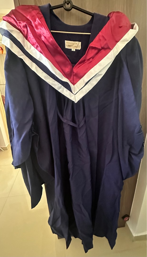 NTU Graduation Gown, Women's Fashion, Coats, Jackets and Outerwear on ...