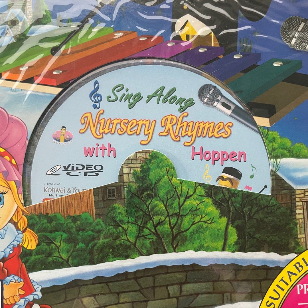 Nursery Rhyme with VCD, Hobbies & Toys, Books & Magazines, Children's ...