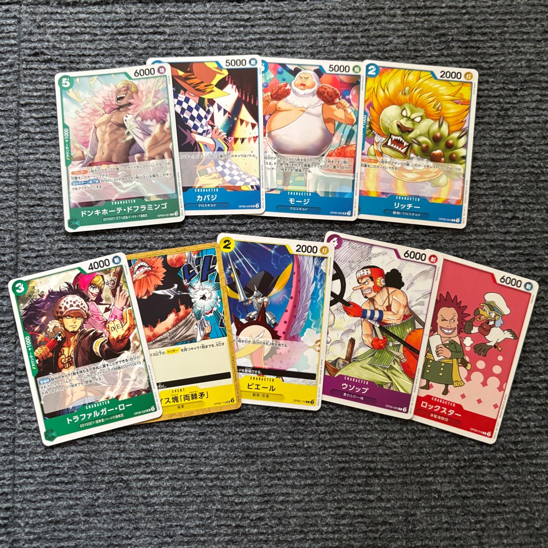 One Piece Anime Cards Set, Hobbies & Toys, Toys & Games on Carousell
