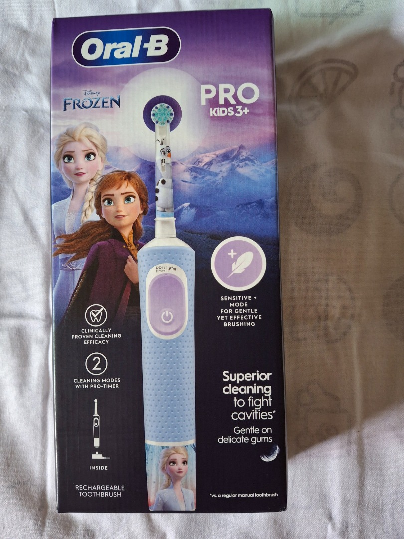 Disney oral b pro Frozen anna elsa olaf, Beauty & Personal Care, Oral ...