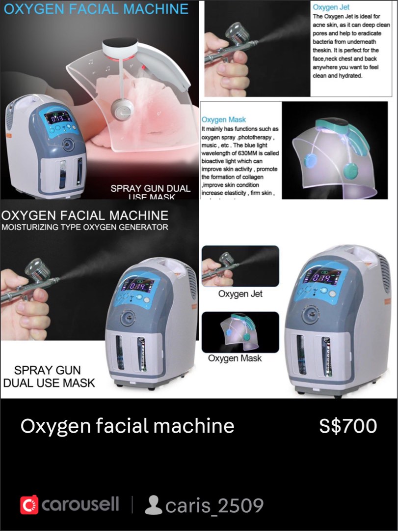 Oxy machine, Beauty & Personal Care, Face, Face Care Products on Carousell