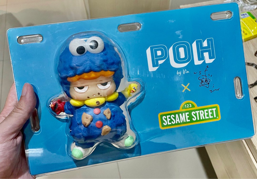(OLP) POH Nom Nom by Vin x Sesame Street, Hobbies & Toys, Toys & Games ...