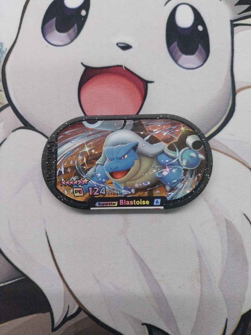 Pokemon mezastar 6 star Blastoise, Hobbies & Toys, Memorabilia ...