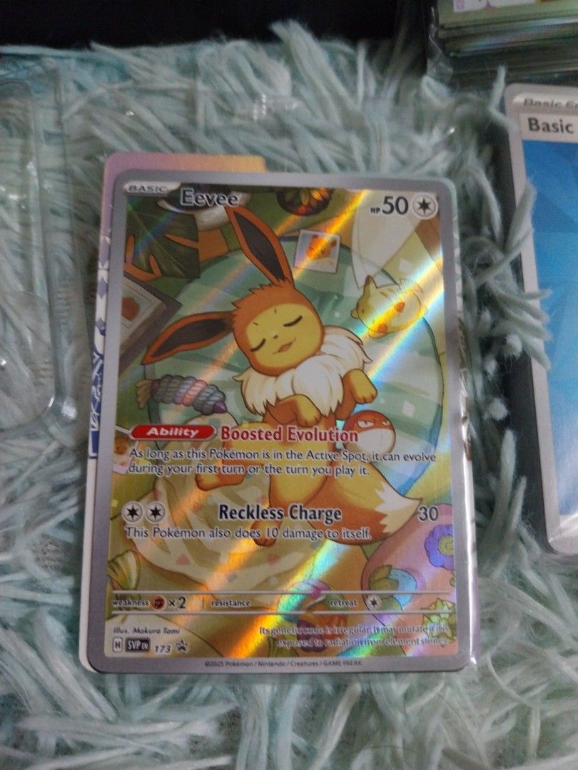 Pokemon prismatic evolutions etb promo card and accessories, Hobbies ...