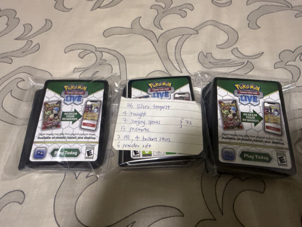 Pokemon TCG Code cards, Hobbies & Toys, Toys & Games on Carousell