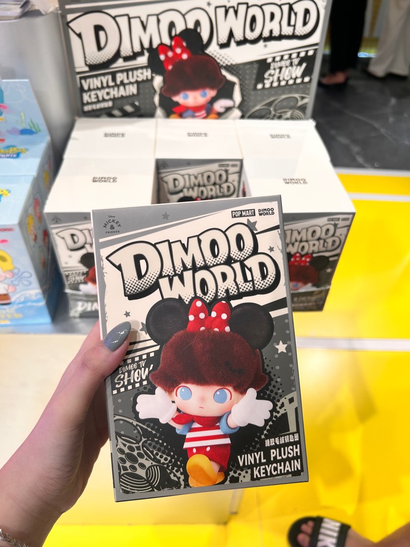 pop mart dimoo world plush keychain blind box, Toys & Collectibles ...