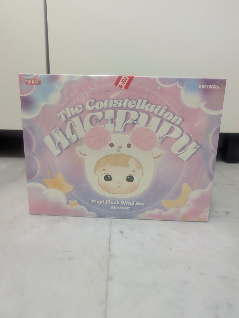 Popmart Hachipupu The Constellation (Vinyl Plush Blind Box), Hobbies ...
