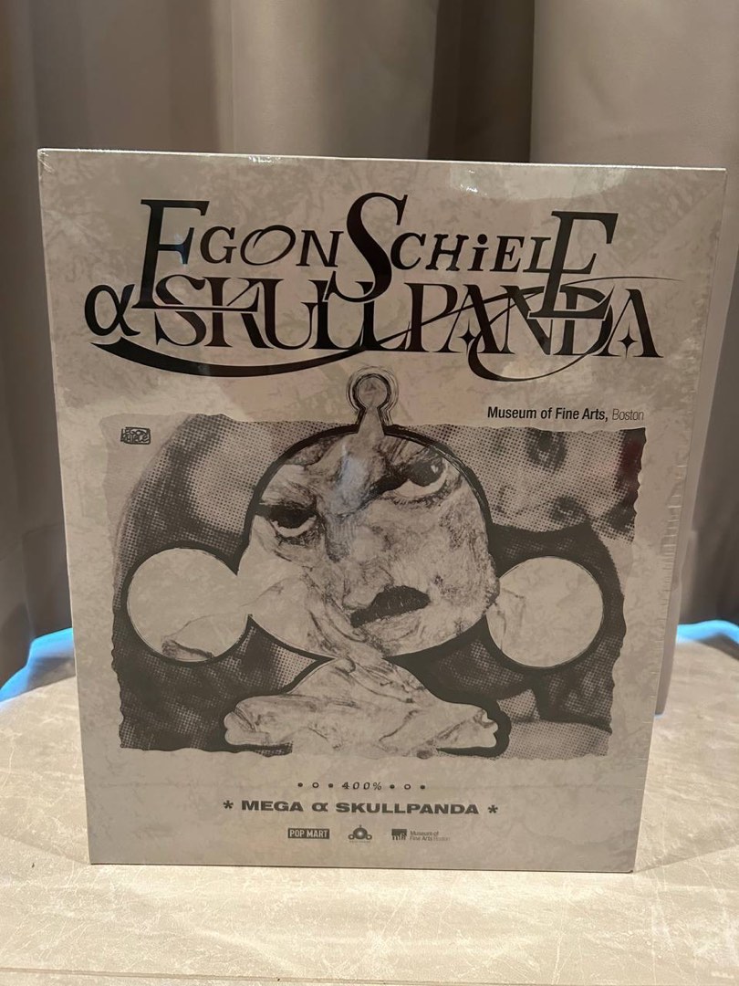 Popmart Mega Skullpanda 400% Egon Schiele BNIB sealed, Hobbies & Toys ...