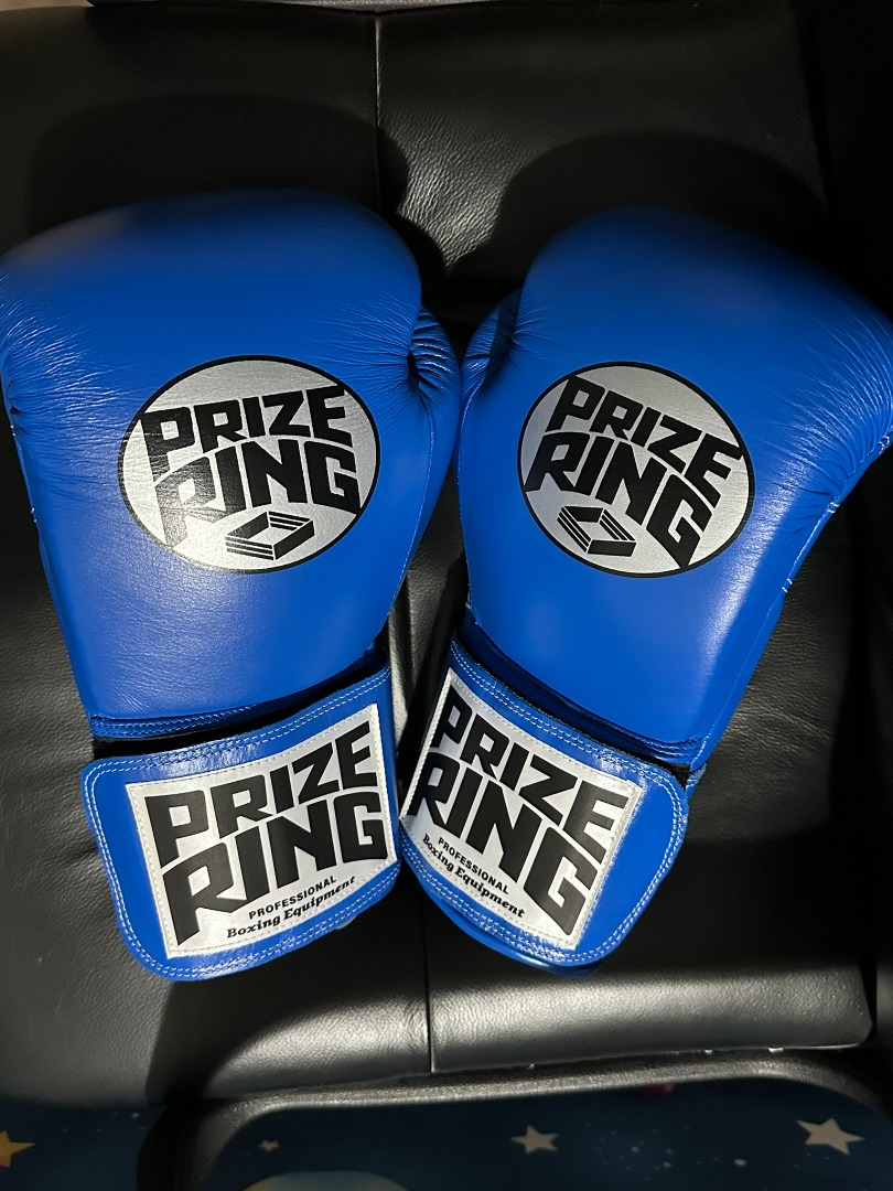 PRIZE RING PROFESSIONAL SS BOXING GLOVES 14 OZ $100, Sports Equipment ...