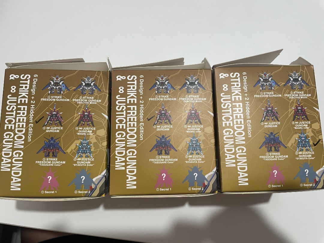 QMSV Gundam (Justice, RX-78-2, Rising Freedom & MORE!!!), Hobbies ...