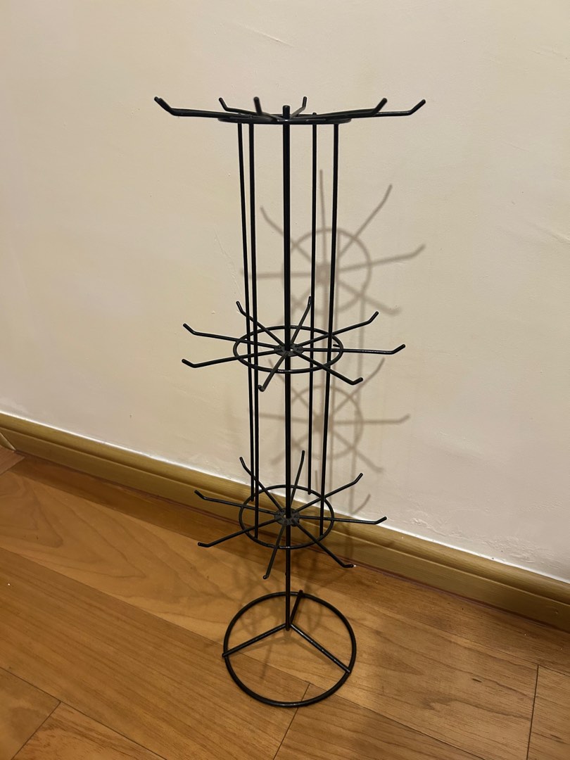Rotary Stand 3 Layer / Metal Rotating Rack Display Stand 3 Layers ...