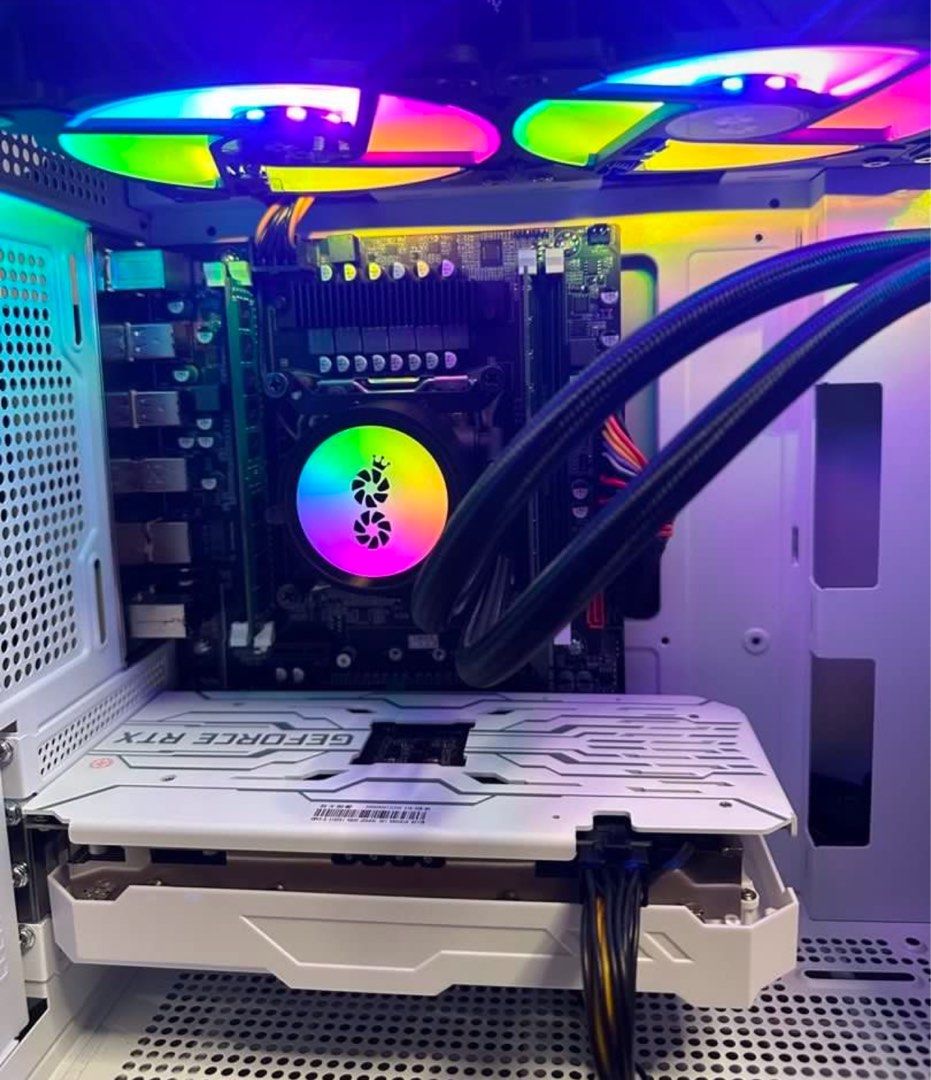 RTX 3060 14 CORE SMALL FORM FACTOR RGB WATER COOLED GAMING/WORKSTATION ...