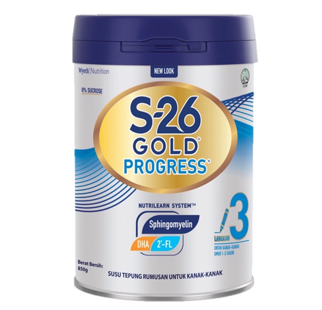 S26 Gold Progress Stage 3 850g, Babies & Kids, Nursing & Feeding, Breastfeeding & Bottle Feeding ...