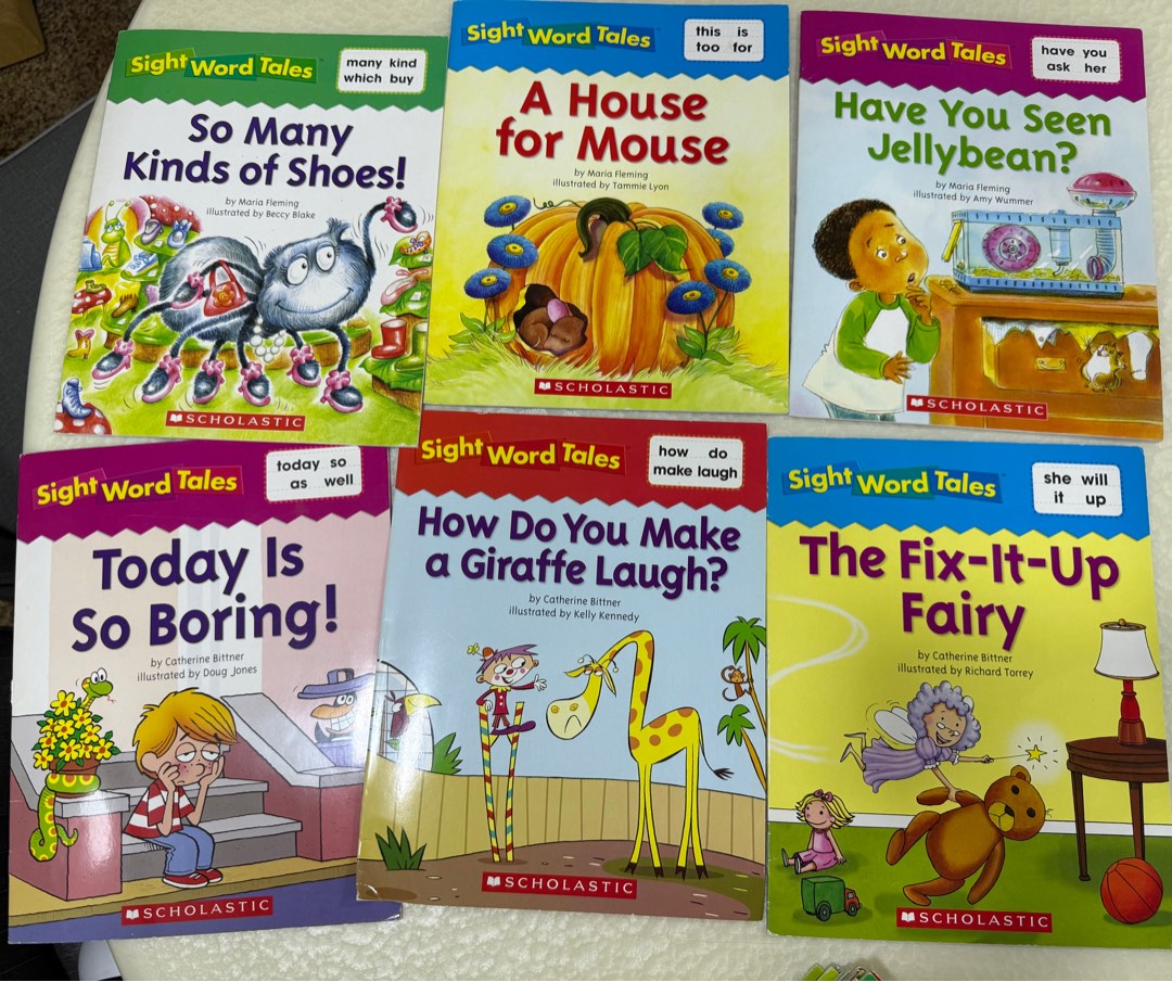scholastic - sight word tales-25 books, Hobbies & Toys, Books ...