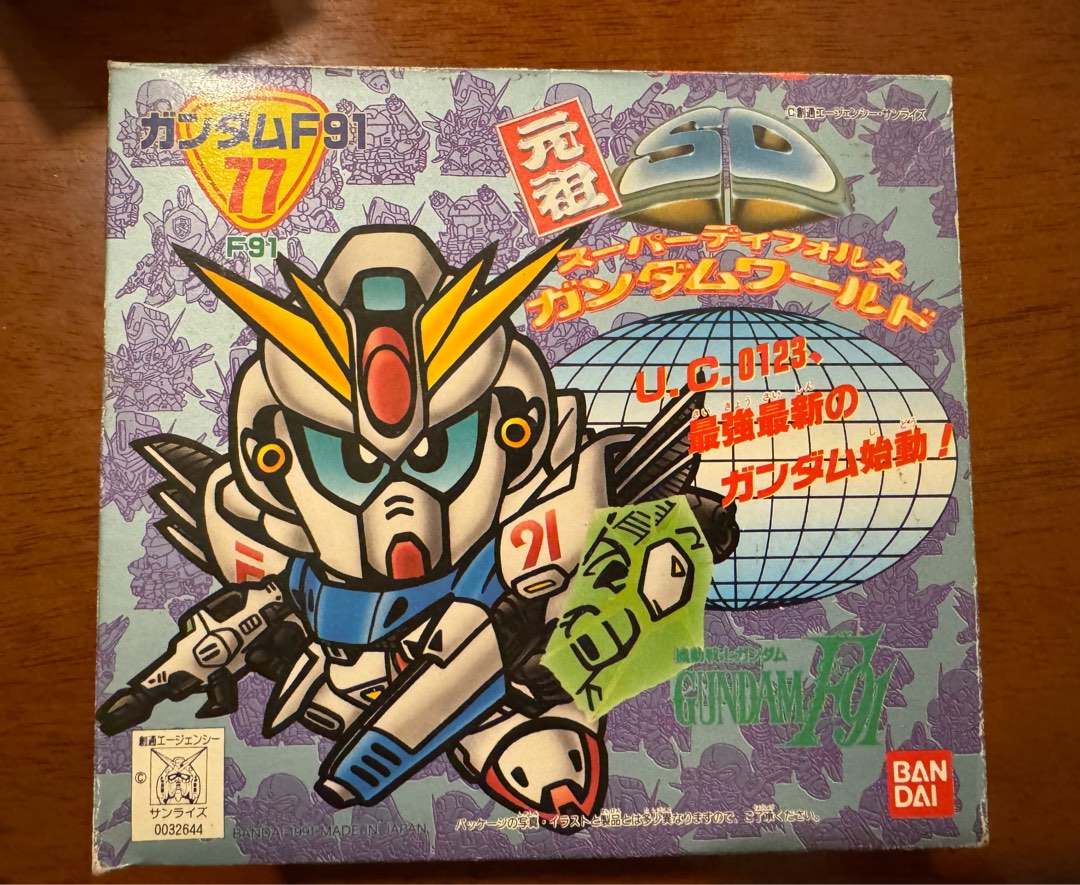 元祖SD BB戰士 77 F91, 興趣及遊戲, 玩具 & 遊戲類 - Carousell