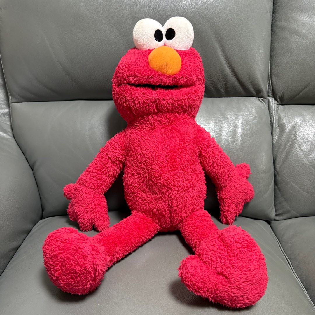 Sesame street elmo soft toy 52cm, Hobbies & Toys, Toys & Games on Carousell