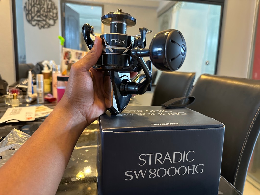 Shimano Stradic SW 8000 HG 2024 Fishing Reel, Sports Equipment, Fishing ...
