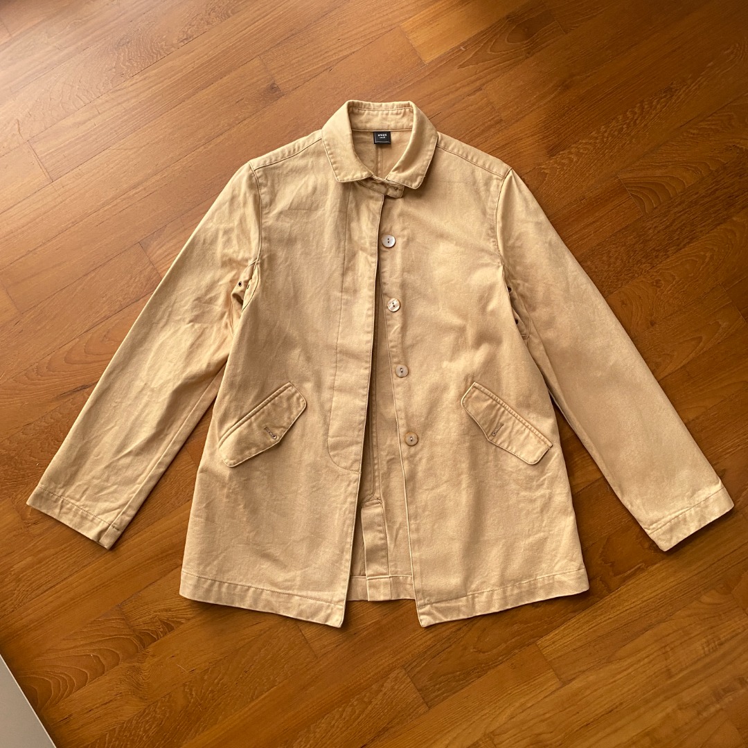 SHIPS Japanese Khaki Brown Rain Jacket, Women's Fashion, Coats, Jackets ...