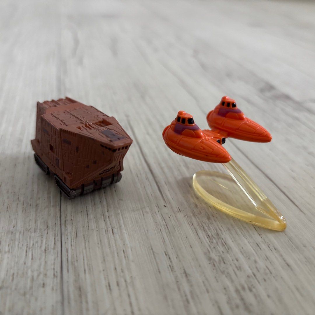Star Wars Galoob Micro Machines Sandcrawler Bespin Twin Pod Cloud Car ...