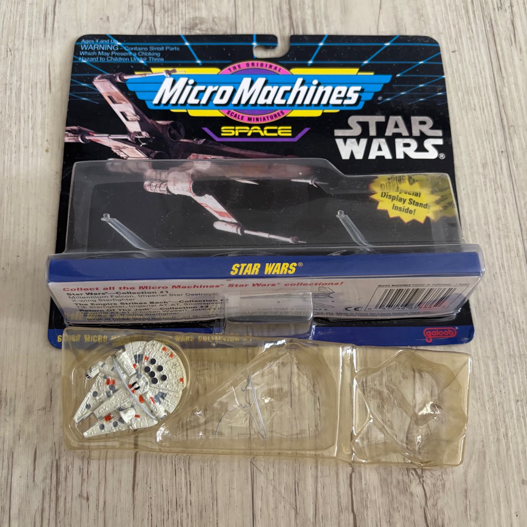 Star Wars Micro Machines Collection 1 Millennium Falcon, Hobbies & Toys ...