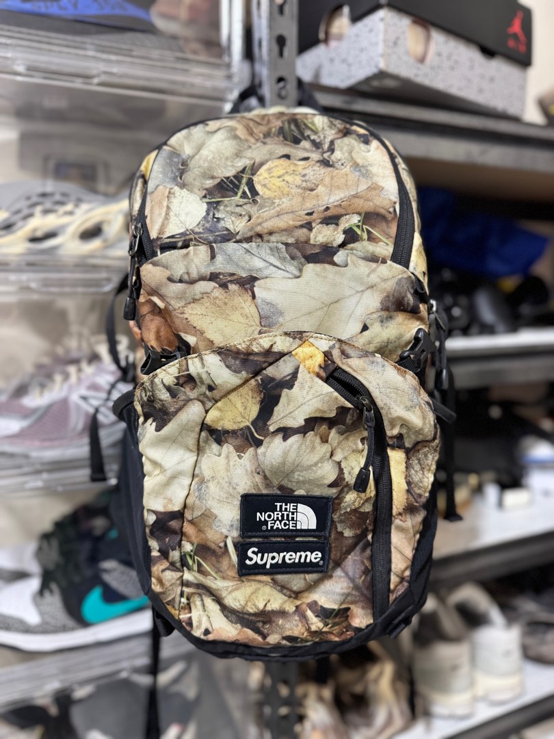 SUPREME FW16 TNF REAL TREE, Men's Fashion, Bags, Backpacks on Carousell