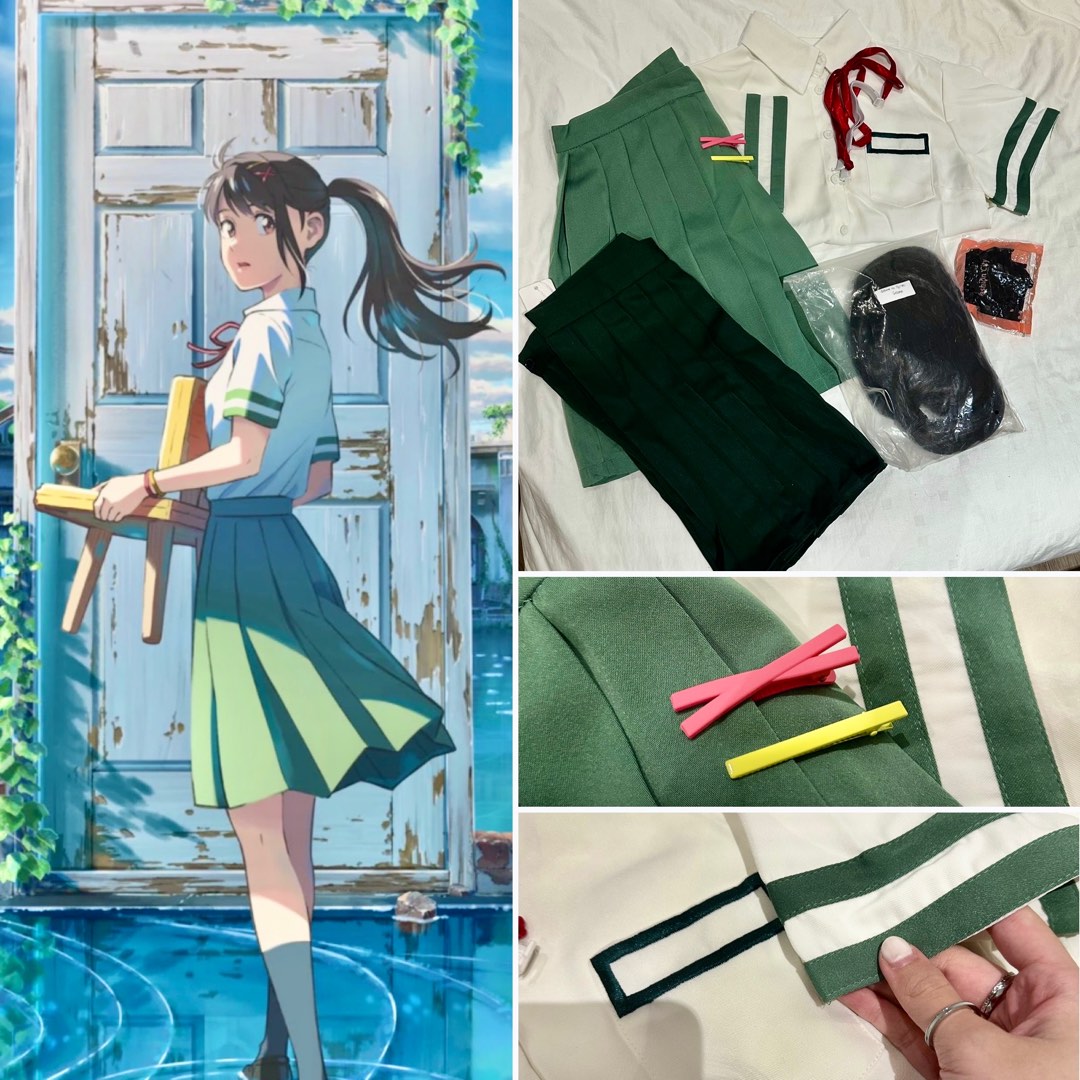 Suzume no Tojimari - Iwato Suzume cosplay, Hobbies & Toys, Memorabilia ...