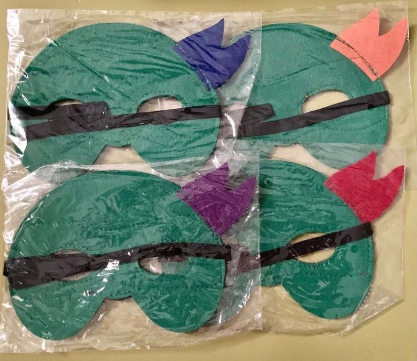 Teenage Mutant Ninja Turtles Mask - TMNT- Brand New, Hobbies & Toys ...