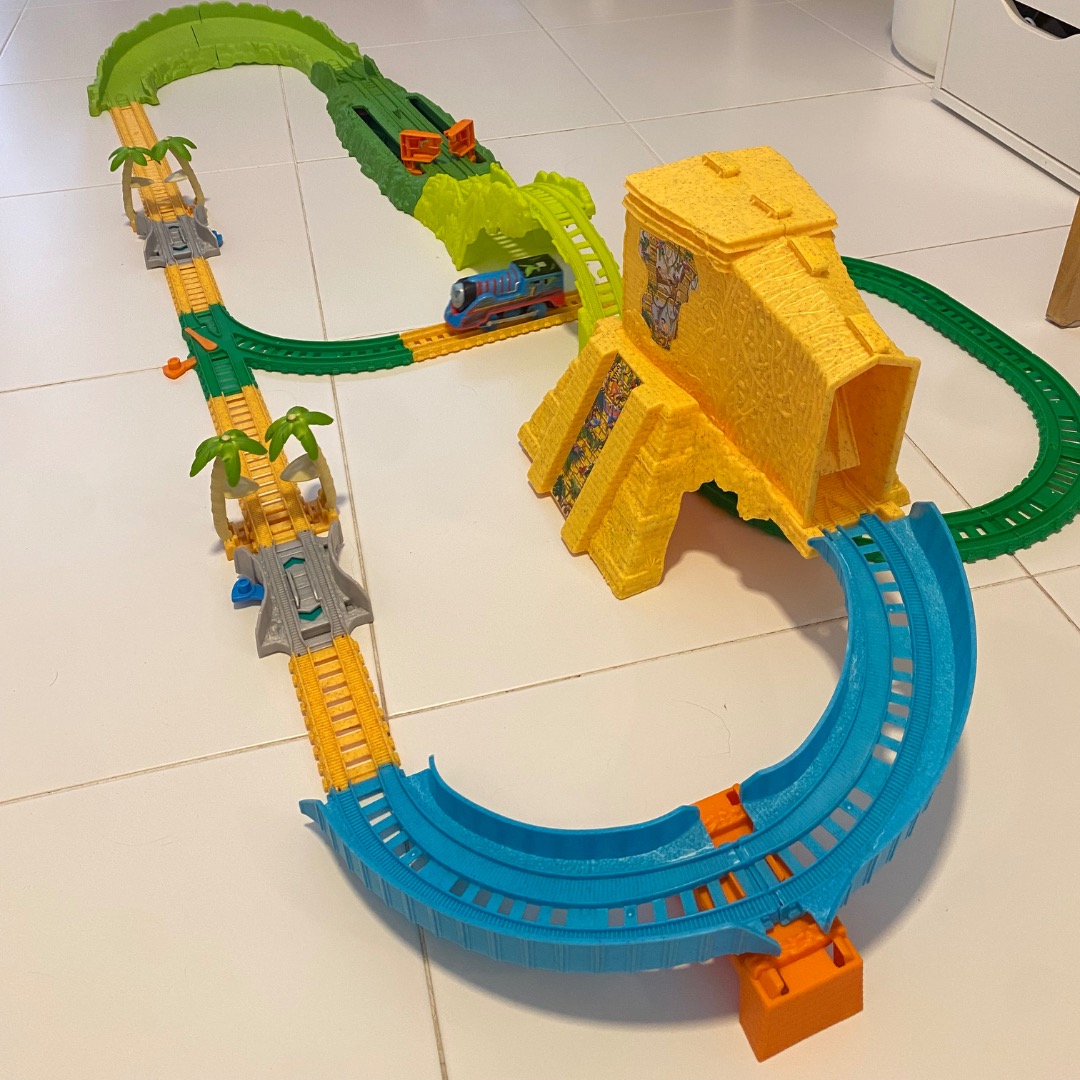 Thomas & Friends TrackMaster Turbo Jungle Train Set, Hobbies & Toys ...