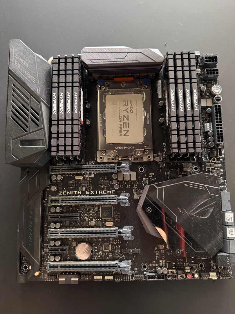AMD Threadripper 32 core 2990wx CPU + 128GB RAM + Motherboard ...