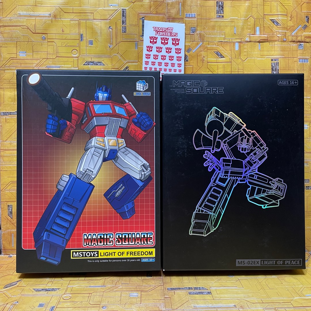 Transformers Magic Square - MS-01 Light of Freedom (Metallic 2.0 ...
